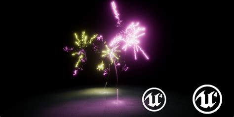 ArtStation - Fireworks Particle in Unreal Engine 4