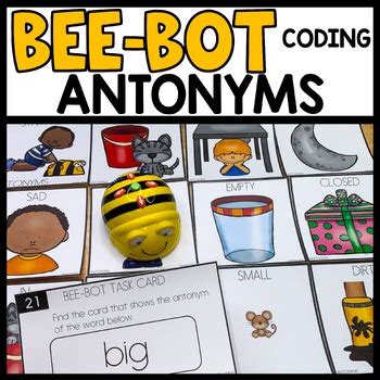 Antonyms Coding Robotics For Beginners Mat Bee Bot Activities TPT