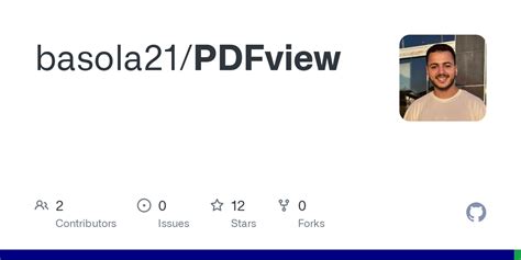 github basola21 pdfview