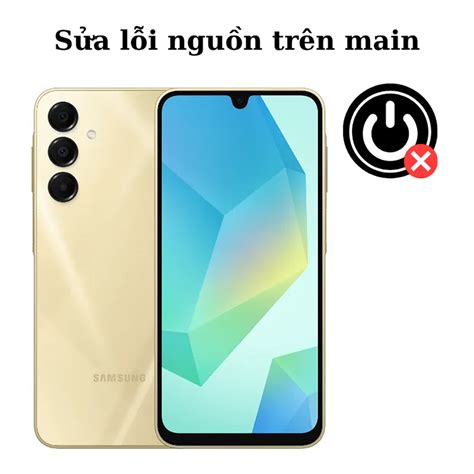 Sửa Main Ic Nguồn Samsung Galaxy A16 Chính Hãng Lấy Liền