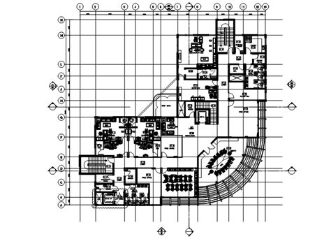 Detail Floor Plan Of Commercial Building In Autocad 2d Dwg File Cad File Artofit