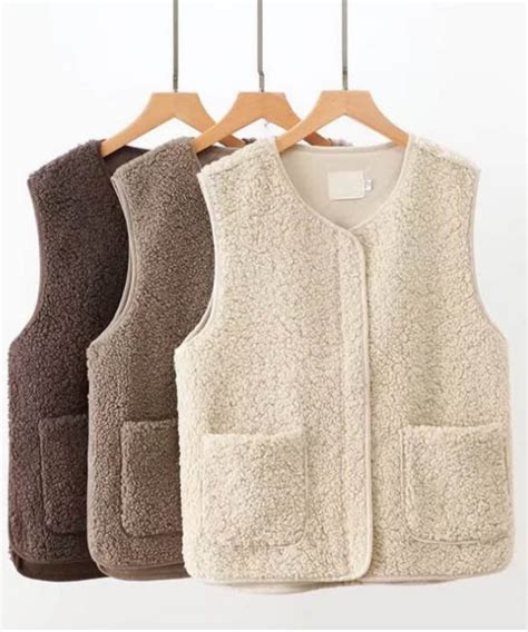 뽀글이조끼 후리스 양털 가을 겨울 베스트