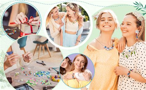 Nbeads 417 Pcs Acrylic Assorted Beads Kit Frosted Flower