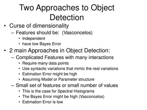 Ppt Face Detection Using The Spectral Histogram Representation