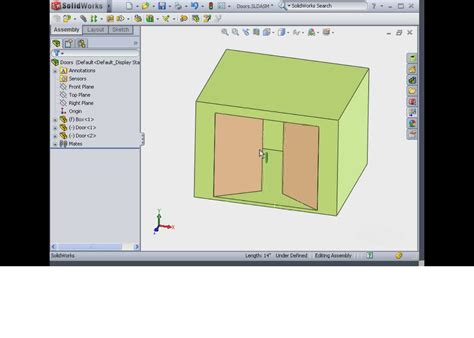 tutorial how to make symmetric mate in sw grabcad tutorials