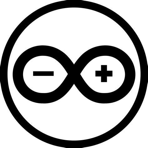 Arduino Icon By Friconix Fi Cnluxl Arduino Line Normal Circle Logo Brand Board Uno Mega