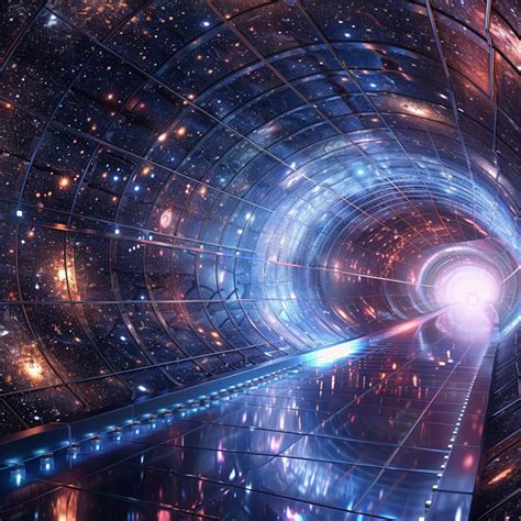 宇宙3d时空隧道 现代科技 炫彩