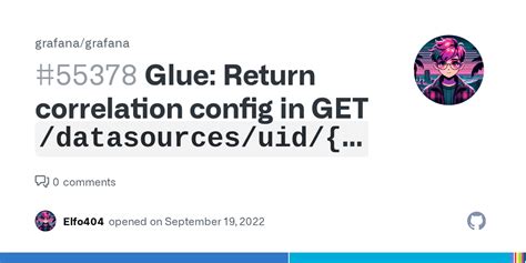 glue return correlation config in get ` datasources uid {sourceuid