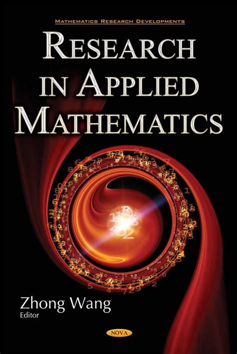 Research In Applied Mathematics Nova Science Publishers