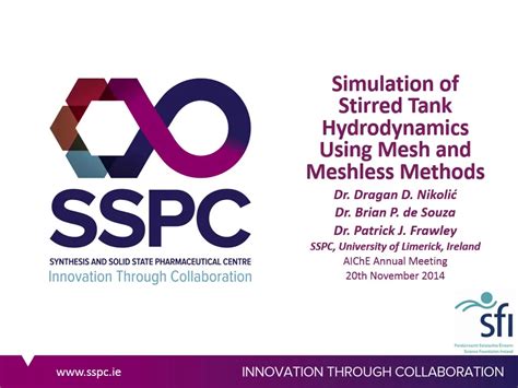 Simulation Of Stirred Tank Hydrodynamics Using Mesh And Meshless Methods Aiche
