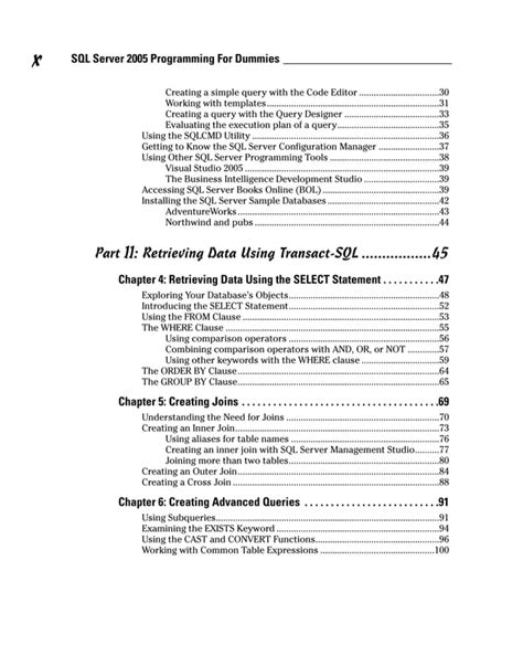 Fordummiesmicrosoftsqlserver2005programmingfordummiesapr2007pdf