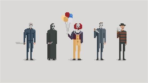 Whats Your Favourite Scary Movie By Dave Grey Via Behance Pixel