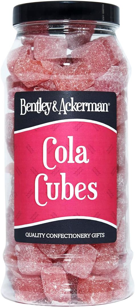 Cola Cubes Sweets 640g Original Retro Boiled Cola Cubes Sweets T Jar By Bentley