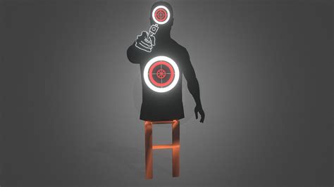 Shooting Range Target Download Free 3d Model By Aj Arnejans [bdc995c] Sketchfab