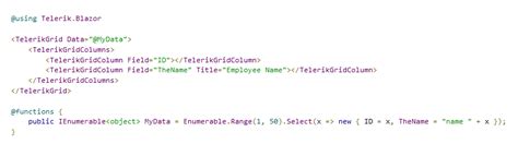 Bug Getting Error When Using Grid Issue Telerik Blazor Ui GitHub