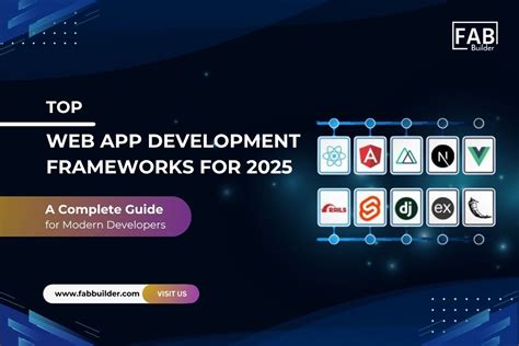 Top Web App Development Frameworks For 2025 A Guide For Modern Developers