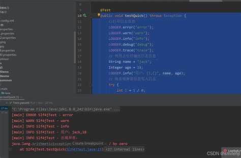 Slf4j的介绍与使用（有logback和log4j2的具体实现案例） Csdn博客
