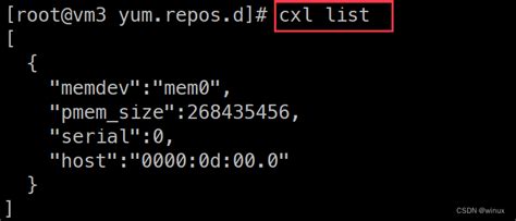 使用qemu模拟cxlmem设备qemu Cxl Csdn博客