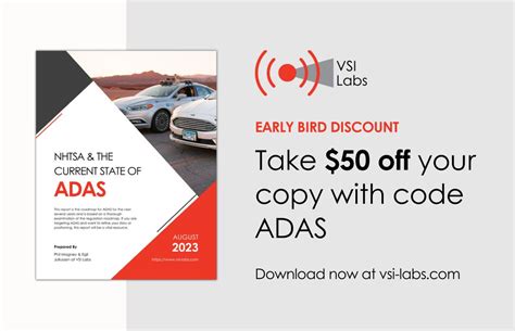 Vsi Labs On Linkedin Adas Vsilabs Report Nhtsa Usdot Mobility Safety Automateddriving