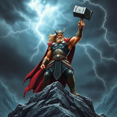 Majestic Thor God Of Thunder