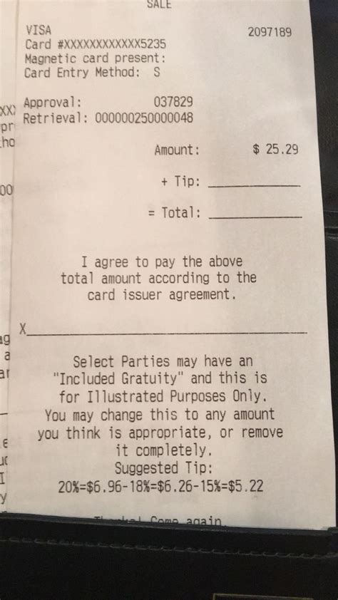 Suggested Tip Amounts On My Bill Are Intentionally Incorrect R Mildlyinfuriating