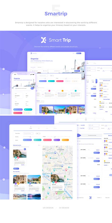 UI UX Interaction Design Selection On Behance