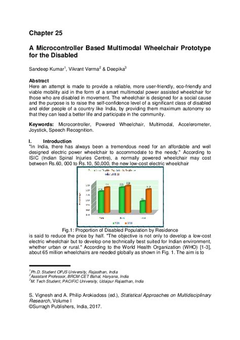 Pdf A Microcontroller Based Multimodal Wheelchair Prototype For The Disabled Shelej Khera