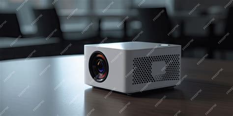 Premium Ai Image A Compact And Powerful Portable Projector