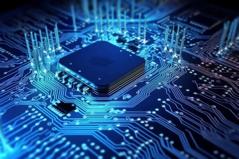 Premium Ai Image System Of Digitalization Processor Or Neural