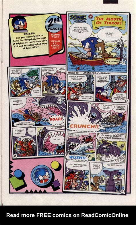 Read Online Sonic The Hedgehog Comic Issue 23