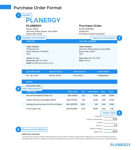 Purchase Order Vs Invoice Planergy Software