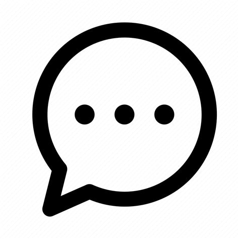 Chat Bubble Message Messenger Conversation Communications Icon Download On Iconfinder