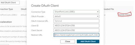 Configure Extract Refresh For Sharepoint Online Lists Jdbc Data