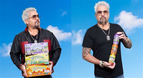 Guy Fieri Teams Up With Waterloo Sparkling Water For Pop Up