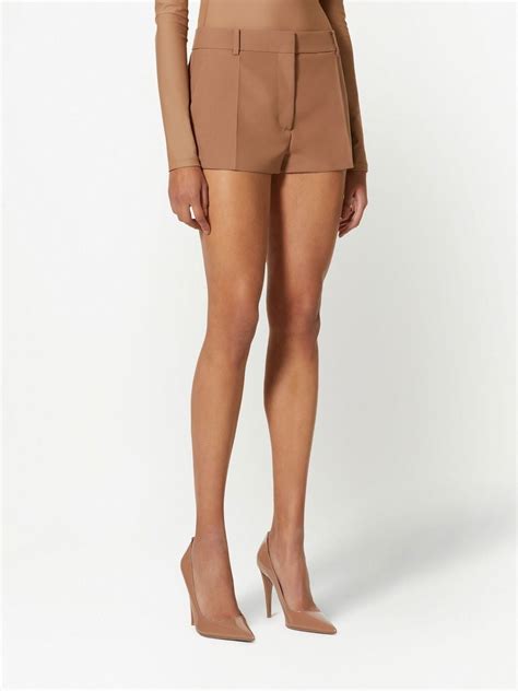 Valentino Garavani Tailored Short Shorts Farfetch
