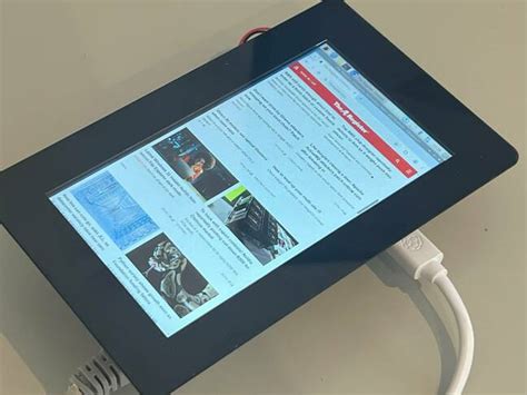 Getting Touchy Feely With A Raspberry Pi Touch Display 2 • The Register