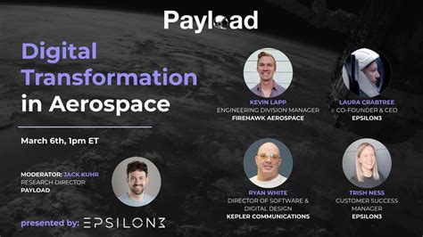 Digital Transformation In Aerospace The Case For Saas Payload