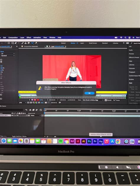 How To After Effects Warning Encryption Metadata Adobe Community