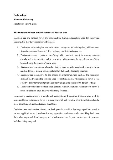 Dodo Waluyo Assignment Poi Decision Tree And Random Forest 2 Dodo