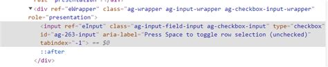 Ag Grid Checkbox At The Cell Level In Raw Javascript Stack Overflow