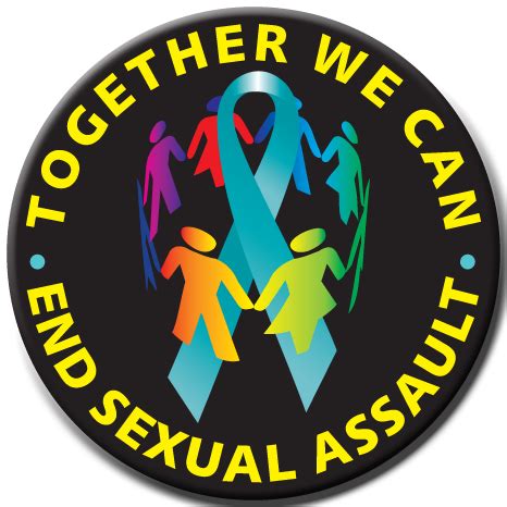 Together We Can End Sexual Assault Button Item 607 LifeJackets Productions