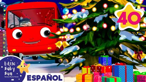 Las Ruedas Del Autobús En Navidad🎄🚌 Caricaturas De Autobuses 🚌