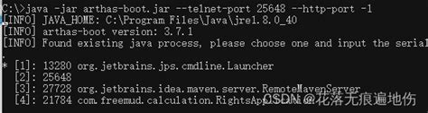 java 诊断工具 arthas安装使用 arthas boot jar csdn博客