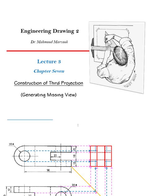 Engineering Drawing 2 Lec3 Generating Missing View Pdf