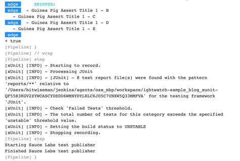 Xunit And Pipeline