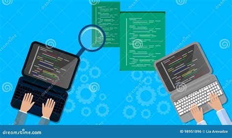 Programming And Coding Concept Website Development Web Design Flat