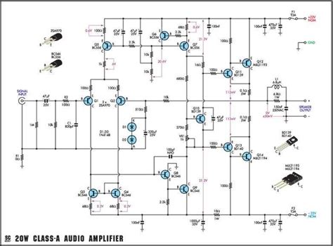 10 Essential Steps For Designing An Audio Amplifier Schematic Diagram