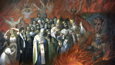 Лав Толстој на фрескама у руским црквама Како је тамо доспео и зашто је приказан у пламену