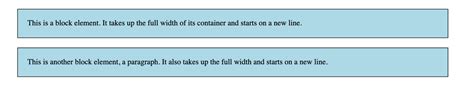 Programming For Beginners Understanding Block Vs Inline Elements In Css