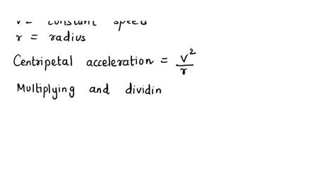Centripetal Acceleration Formula Angular Velocity